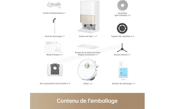 DREAME L10s Pro Ultra Heat - Fiche technique, prix et avis DREAME L10s Pro Ultra Heat - Fiche technique, prix et avis