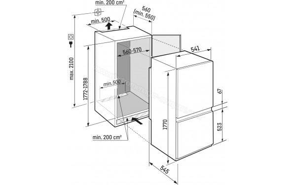 LIEBHERR ICBSd 5122-22 - Fiche technique, prix et avis
