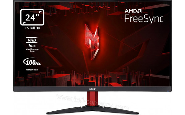 ACER KG242YEbmiix - 23.8 pouces - Fiche technique, prix et avis